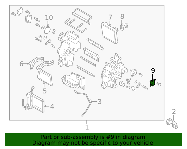 2019-2023 Hyundai Kona Electric Actuator 97226-K4000 | OEM Parts Online