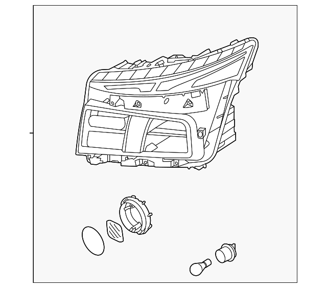 2021-2023 Hyundai Santa Fe Composite Assembly 92102-CL000 | OEM Parts ...