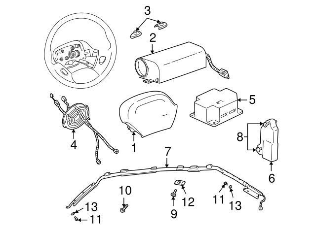 11517841 - Fog Lamp Bezel U-Nut 2000-2020 GM | GMPartsNow