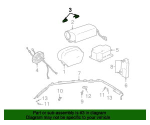 2000-2020 GM Nut 11517841 | OEM GM Parts