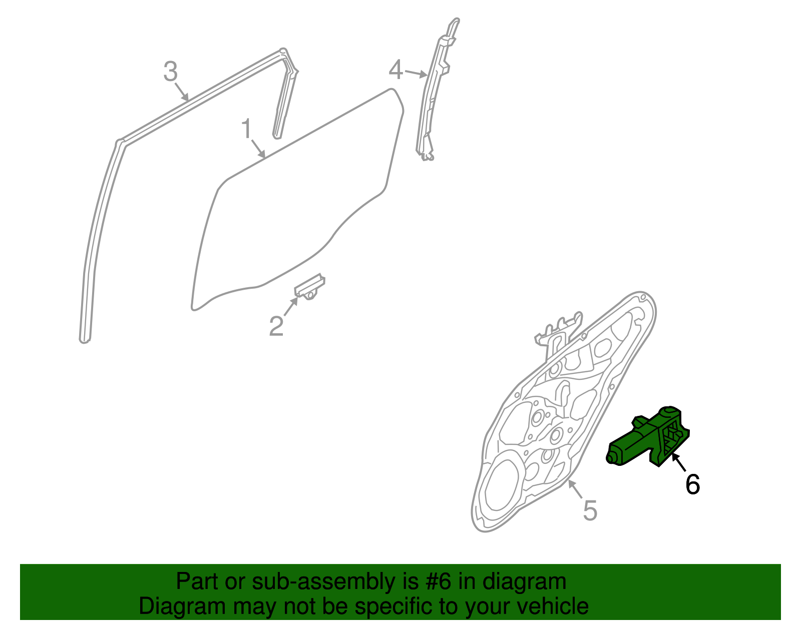 2011-2015 Kia Sorento Window Motor 83460-1U000 | Retail Performance ...