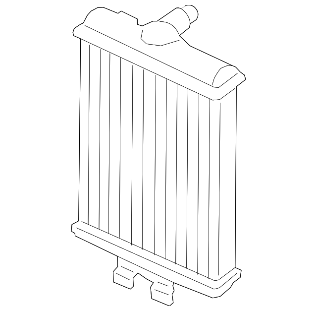17118625447 - 2016-2023 BMW Auxiliary Radiator (17-11-8-625-447) | BMW ...