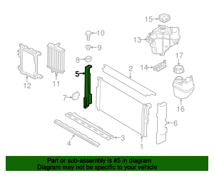 17-11-9-487-033 - Side Mount - 2016-2021 BMW | BMWPartsHub
