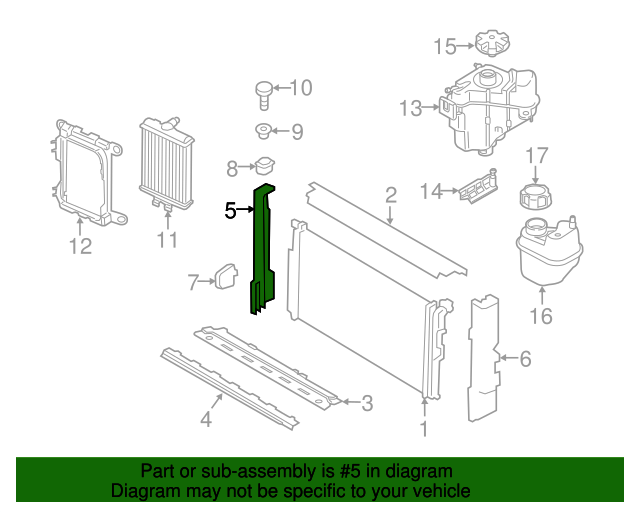 17-11-9-487-033 - Side Mount - 2016-2021 BMW | Buy BMW Parts Now