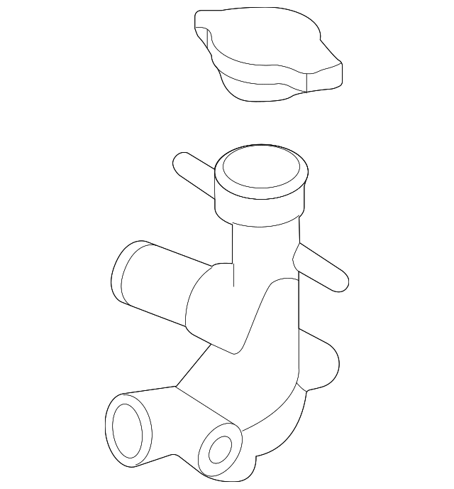 2021 Toyota RAV4 Prime Filler Neck 16897-25040 | Toyota San Diego Parts