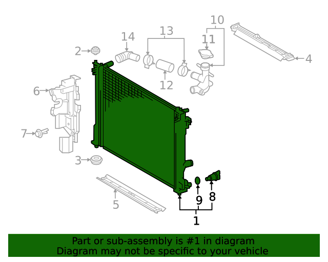 16400-31690 - Radiator 2021-2024 Toyota RAV4 Prime | AutoNation Parts