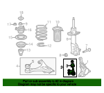 OEM 2012-2015 Honda Civic Lower Ball Joint 51220-TR0-A01 | Honda ...
