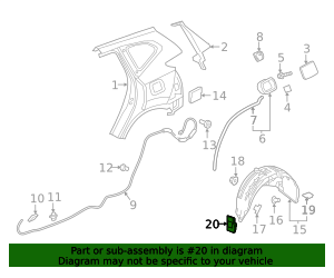 74485-TLA-A00 - Deflector 2017-2022 Honda CR-V | Honda Parts Online