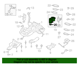 8K0-919-673 - Fuel Tank Sending Unit 2008-2014 Audi | AutoNationParts.com