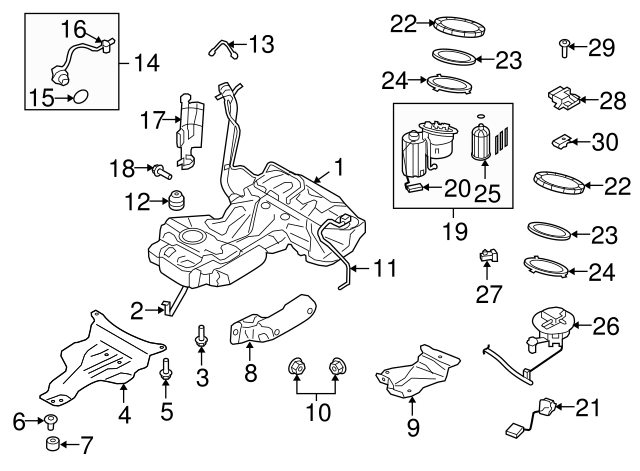 WHT-006-148 - Controller Bolt 2008-2017 Audi | Audi OEM Parts