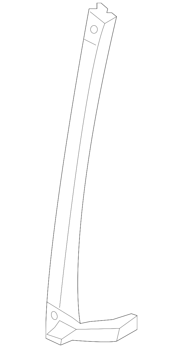 82385-5EF0A - 2020-2025 Nissan Versa - Front Guide | Anicra Nissan Parts