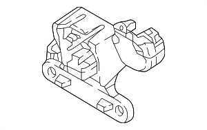 2018-2021 Volkswagen Tiguan Mount 5NA-980-561-A-9B9 | vwpartscenter