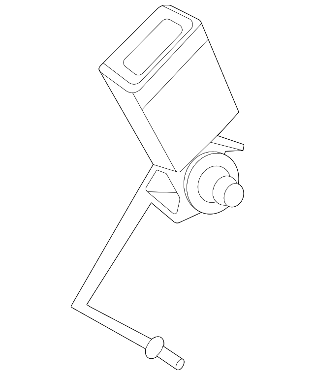 2020-2022 Hyundai Palisade Outer Buckle 89830-S8000-NNB | OEM Parts Online