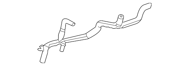 LX6Z-18B402-E - Water Inlet Hose 2021-2024 Ford | Ford Parts Direct