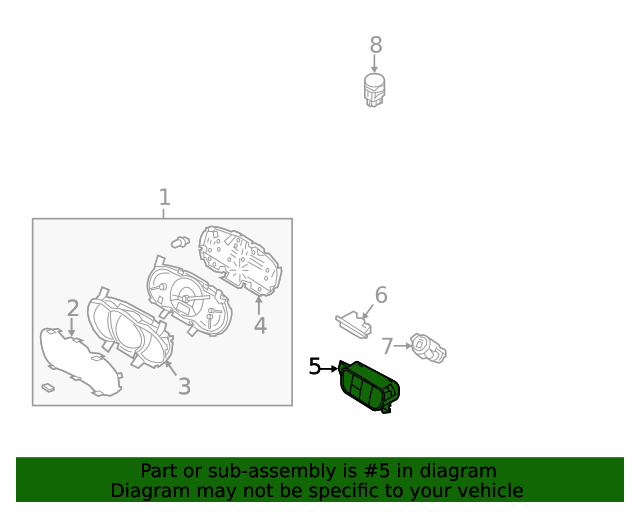 93700-C5190WK - Instrument Light Rheostat 2019-2020 Kia Sorento | Kia ...