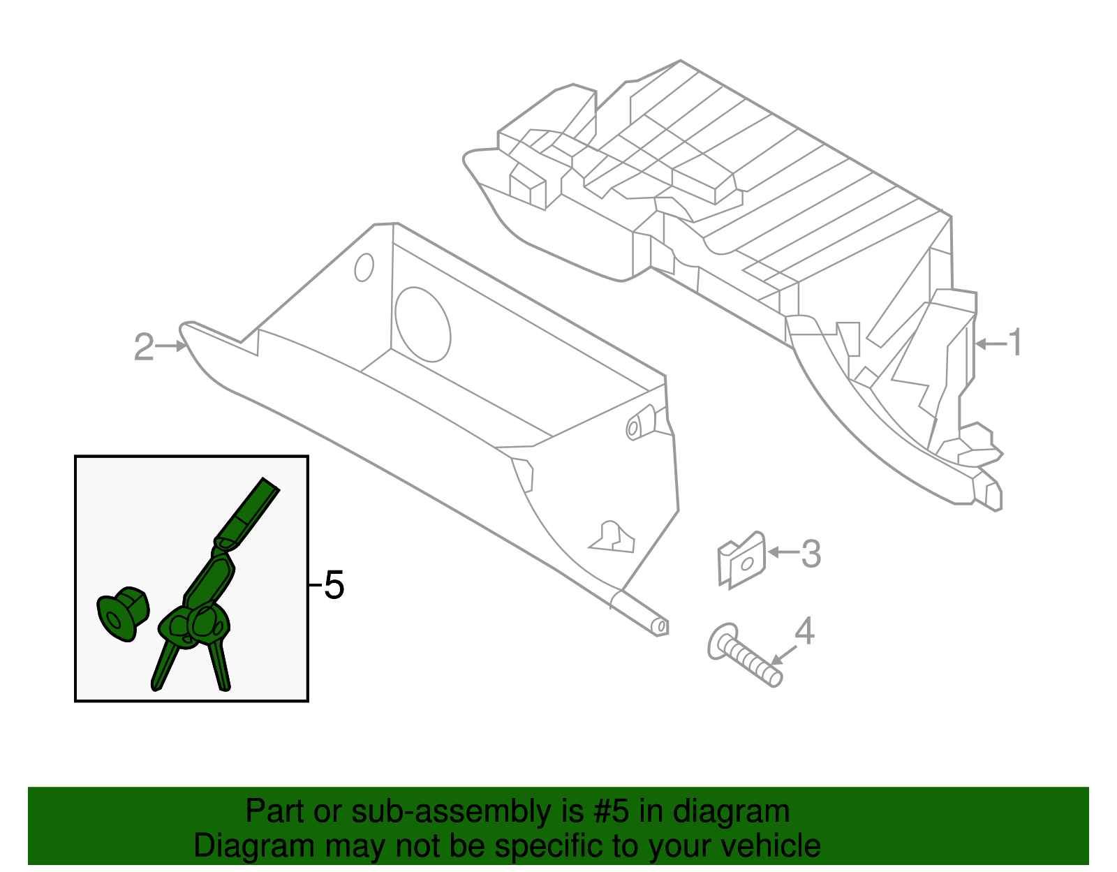 Hyundai - 81521-2WA00 - Lock Cylinder - 2013-2019 Hyundai | OEM Hyundai ...