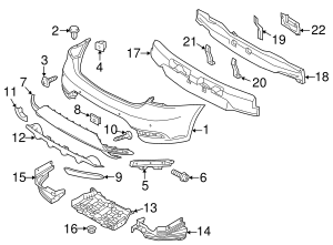 86697-A7250 - Lower Cover 2014-2016 Kia Forte Koup | Kia.Parts Store
