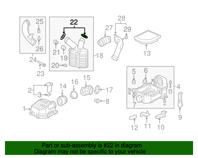 17256-RNA-A00 - Ring Seal - 2006-2011 Honda Civic | Genuine Honda Parts