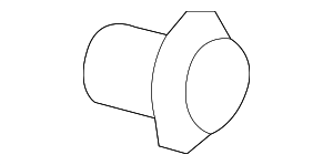 17136-RNA-A00 - Air Cleaner Body Grommet 2006-2024 Honda | Honda Parts ...