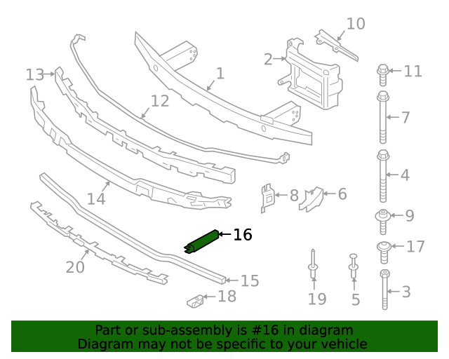 51-11-9-478-577 - Outer Support 2019-2023 BMW | AutoNationParts.com