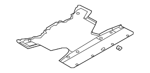 Audi OEM Center Shield Part# 4KE-825-311-C | OEM Vehicle Parts