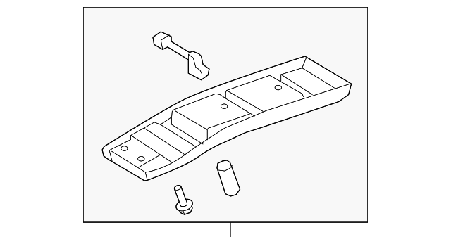 2010-2011 Toyota Tundra Overhead Console 63650-0C340-B0 | Toyota Parts ...