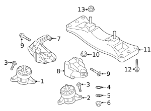 2019-2023 Genesis G70 Side Mount Bracket 21825-J5200 | OEM Parts Online