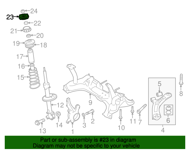 41720-80J02 - Stop Plate - 2007-2013 Suzuki SX4 | World OEM Parts Subaru
