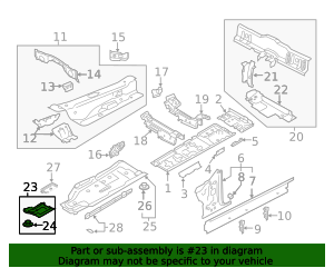 8W7-825-201-A - Front Shield 2018-2023 Audi | Audi OEM Parts