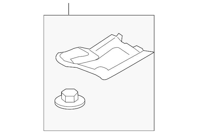 8W7-825-201-A - Front Shield 2018-2023 Audi | Audi OEM Parts