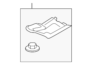 8W7-825-201-A - Front Shield 2018-2023 Audi | Audi OEM Parts
