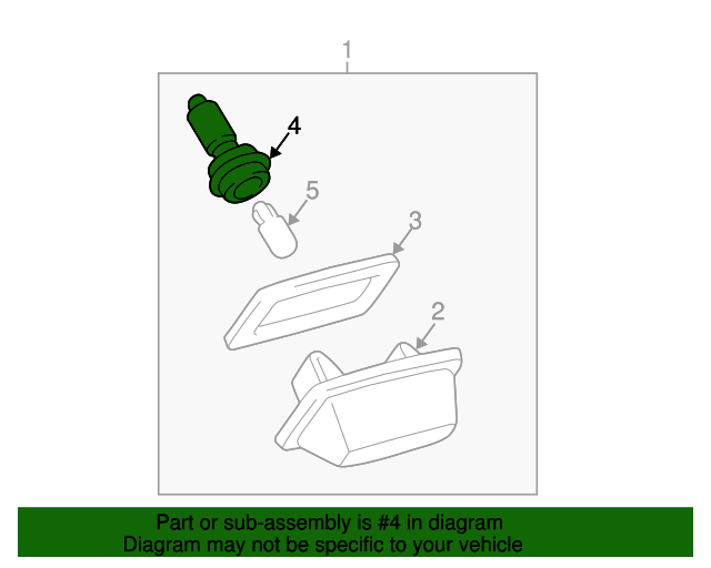 1997-2008 Toyota Socket 81275-AA010 | Toyota Parts Center