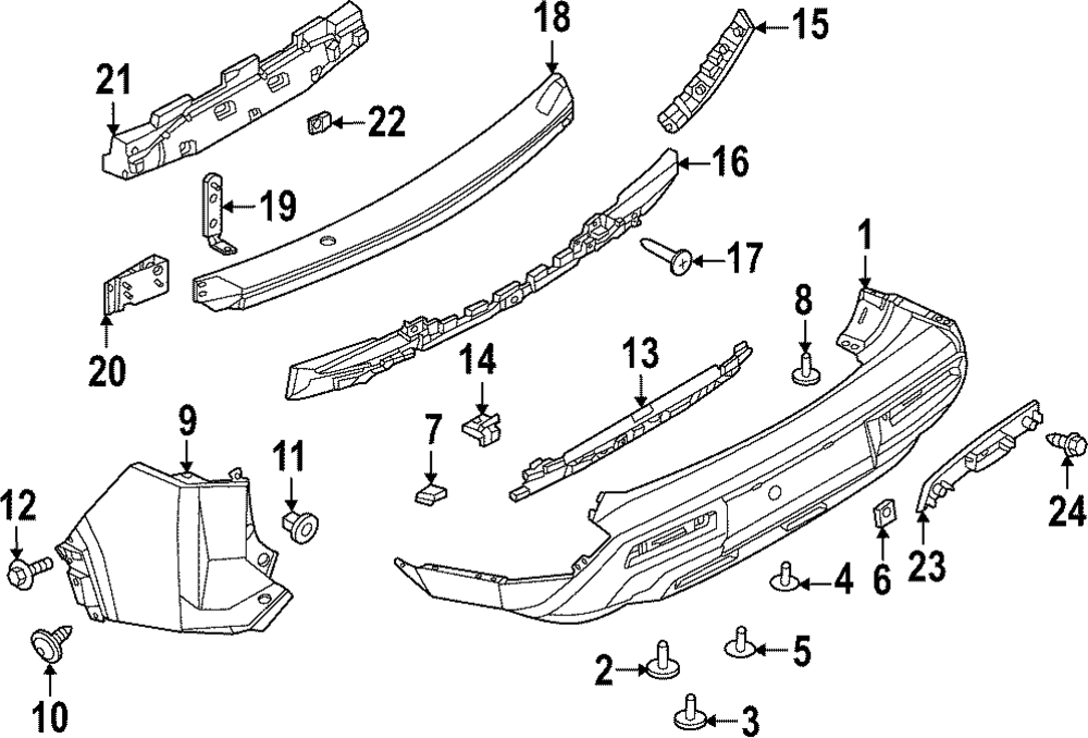 2022-2024 Nissan Pathfinder Retaining Bracket 85292-6TA0A | Temecula ...