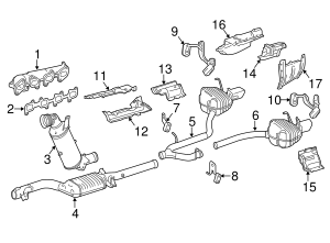 2013-2021 Mercedes-Benz Multi-Hole Seal 651-142-18-80 | Mercedes-Benz Parts
