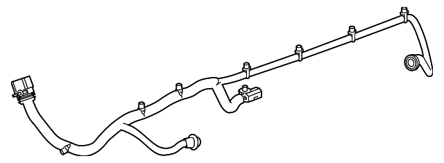 2020-2022 GM Rear License Plate Lamp Wiring Harness 84677459 | GM Parts ...