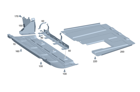 Engine Compartment Lining for 2025 Mercedes-Benz G550 | Mercedes-Benz ...