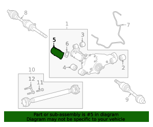 463-906-44-02 - Differential Lock Motor 2019-2023 Mercedes-Benz ...