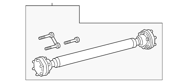 463-410-04-00 - Drive Shaft Assembly 2019-2023 Mercedes-Benz | Mercedes ...