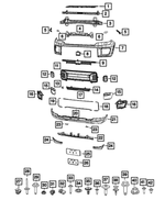 Front Bumper and Fascia for 2021 Jeep Grand Cherokee L | Mopar eStore