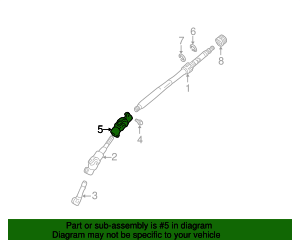45209-17020 - Sliding Yoke - 2000-2005 Toyota | OEM Parts Quick
