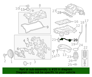 2017-2023 Toyota Oil Level Sensor 89491-48041 | Toyota Parts Center