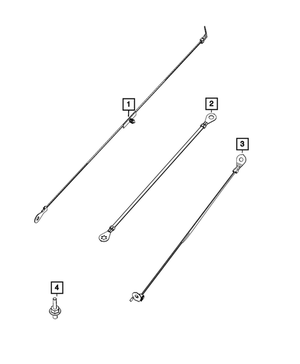 2018-2024 Jeep Ground Strap 68364724AA | Mopar eStore