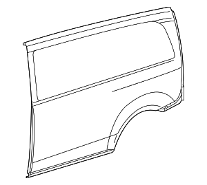 2018-2023 Mercedes-Benz Metris | Side Panel | 4476370109 | MB Dealer Parts