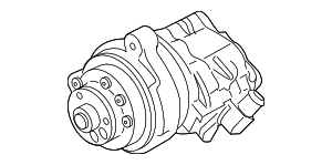 Genuine BMW 32-41-6-787-348 | Power Steering Pump | FREE Shipping on ...