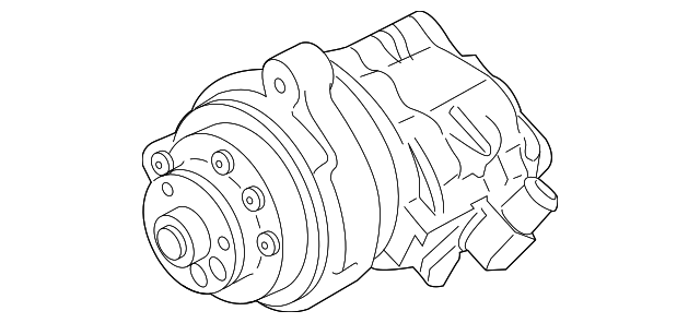 Genuine BMW 32-41-6-787-348 | Power Steering Pump | FREE Shipping on ...