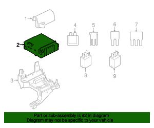 2018-2020 Ford Expedition Fuse Box LL1Z-14A068-B | Varsity Ford