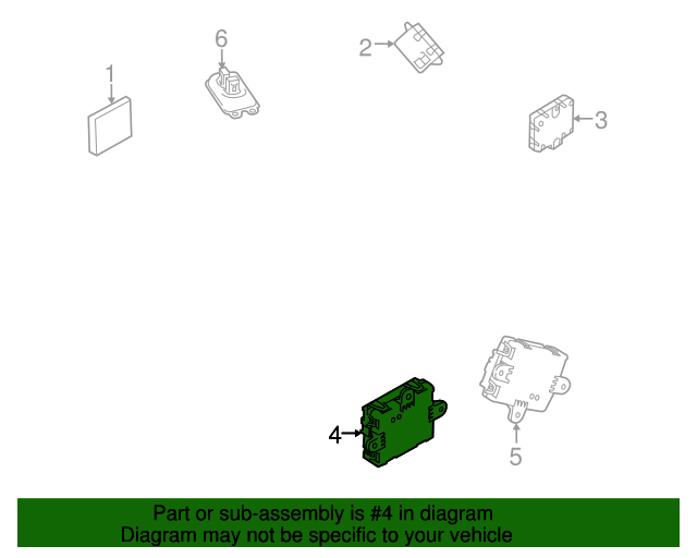 2018-2023 Land Rover Control Module LR117886 | Land Rover OEM Parts Online