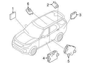 2012-2023 Land Rover Drive Motor Battery Pack Control Module LR079623 ...