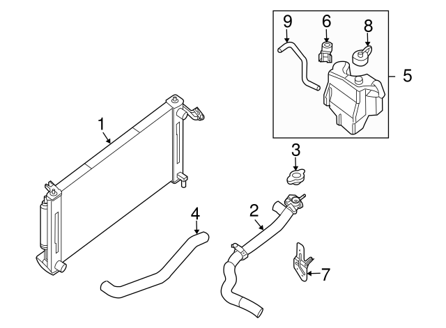 Cap Assembly-Radiator 21430-8993A | Ziegler Nissan of Orland Park