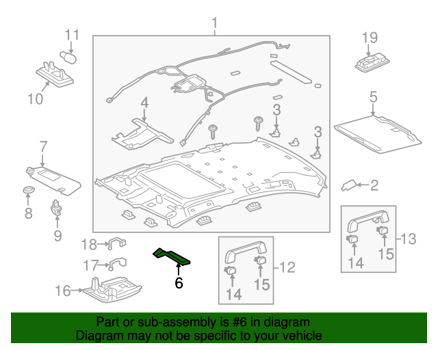 75631-30170-B0 - Front Trim - 2013-2015 Lexus | My L Parts